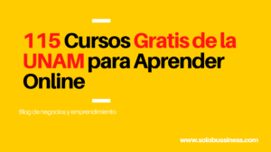 1️⃣ Cursos Gratis Unam 2023 | Más de 500 cursos Gratis